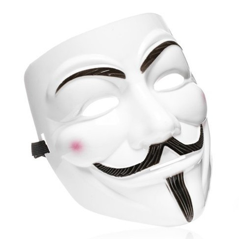 Masque en plastique dure Anonymous